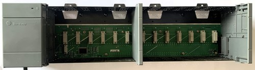 Allen Bradley 1746-A13 B SLC 500 13 Slot Rack Chassis with 1746-P2 ...