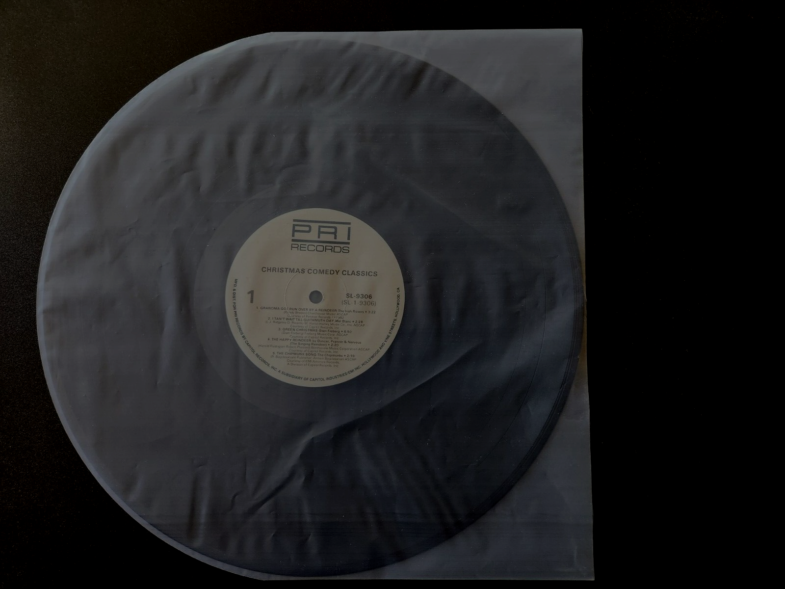 20 LP Inner Sleeves Anti Static Round Bottom 33 rpm 12" Vinyl Record ...