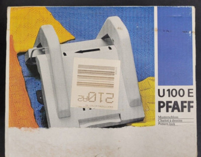 PFAFF KNITTING MACHINE ELECTRONIC E6000 WHITE U100E BOXED TRANSFER ...