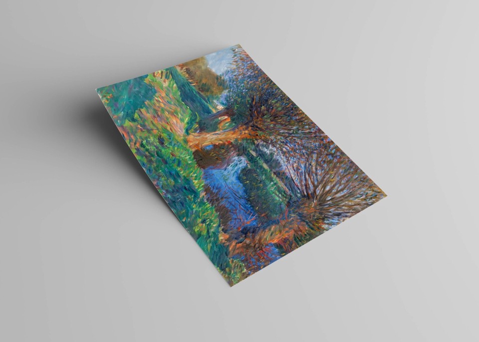 John Singer Sargent AT CALCOT (1890) Vintage Painting 17x22" Premium Art Print | eBay