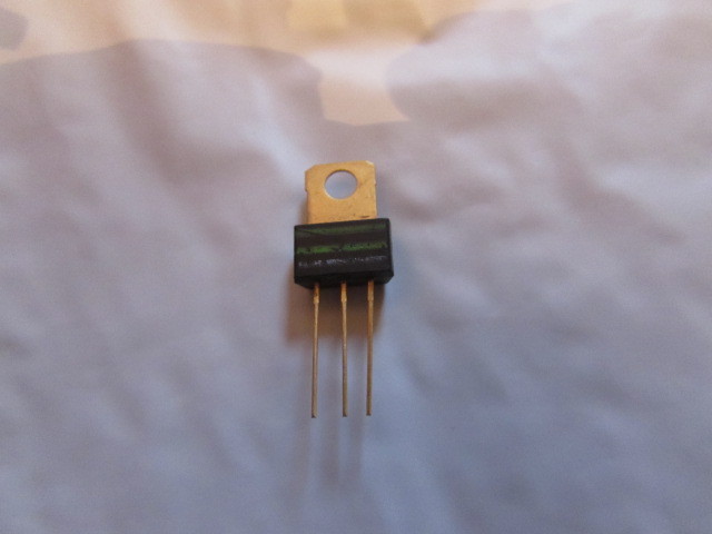 MPSU01A Motorola A8J 452 NPN Silicon Audio Transistor 3pin Gold Lead ...