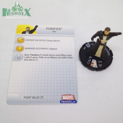 Heroclix Giant Size X-Men set Purifier #002 Common figure w/card! | eBay