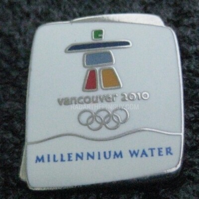 2010 Vancouver Winter Olympic Millenium Water Pin | eBay