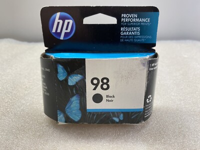 HP 98 Inkjet Print Cartridge - Black 2/19 829160708447| eBay