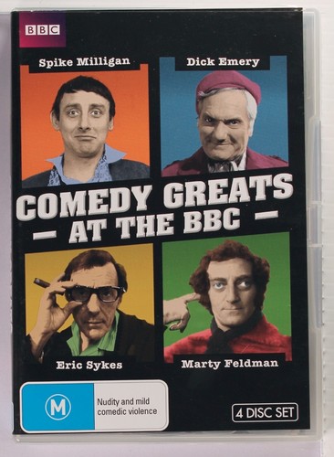 Comedy Greats At The BBC DVD Box Set - Feldman, Milligan, Sykes, Emery ...