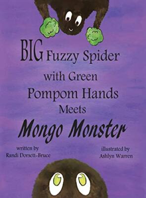 Big Fuzzy Spider with Green Pompom Hands Meets Mongo Monster, Dorsett ...