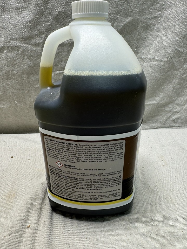 Nu-Calgon Alka-Brite Plus Condenser Coil Cleaner Degreaser 412008 1 ...