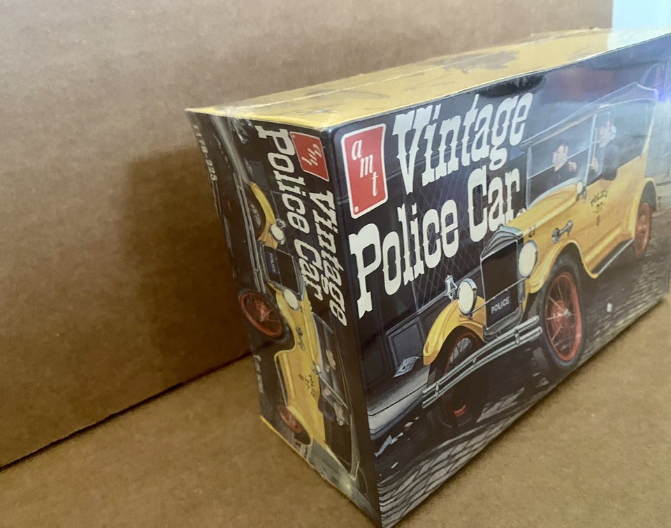 AMT 1927 Ford T Vintage Police Car T178-225 Model Car Kit SEALED | eBay