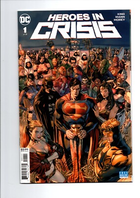 Heros in Crisis #1 Vol.1 COVER A DC Comics 2018 Sleeved & Boarded | eBay