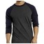 Mens T-Shirt Sports Active Team 3/4 Sleeve Baseball Raglan Crew Neck ...
