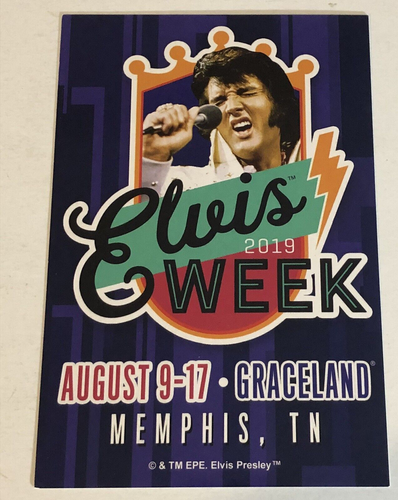 Elvis Presley Postcard Elvis Week 2019 | eBay