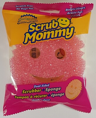 1x Scrub Mommy Essentials Scrubber Scratch Free Odor Resistant Sponges ...