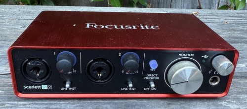 Focusrite Scarlett 2i2 USB Audio Interface 2nd Gen 2 II | eBay