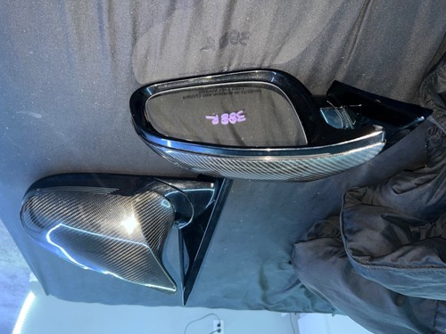 15-20 BMW F82 F83 M4 RIGHT and LEFT DOORS MIRROR / CARBON FIBERCOVER ...