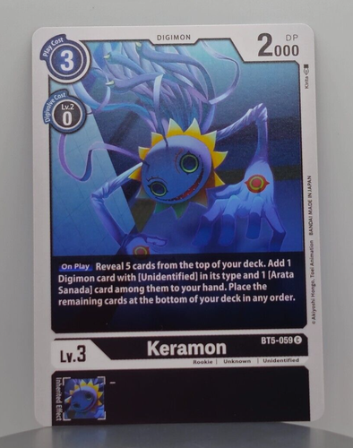Keramon - Battle of Omni - BT5-059 - Digimon | eBay