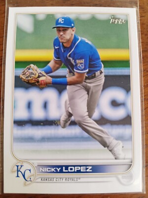 NICKY LOPEZ KANSAS CITY ROYALS 2022 TOPPS BASEBALL CARD #76 | eBay