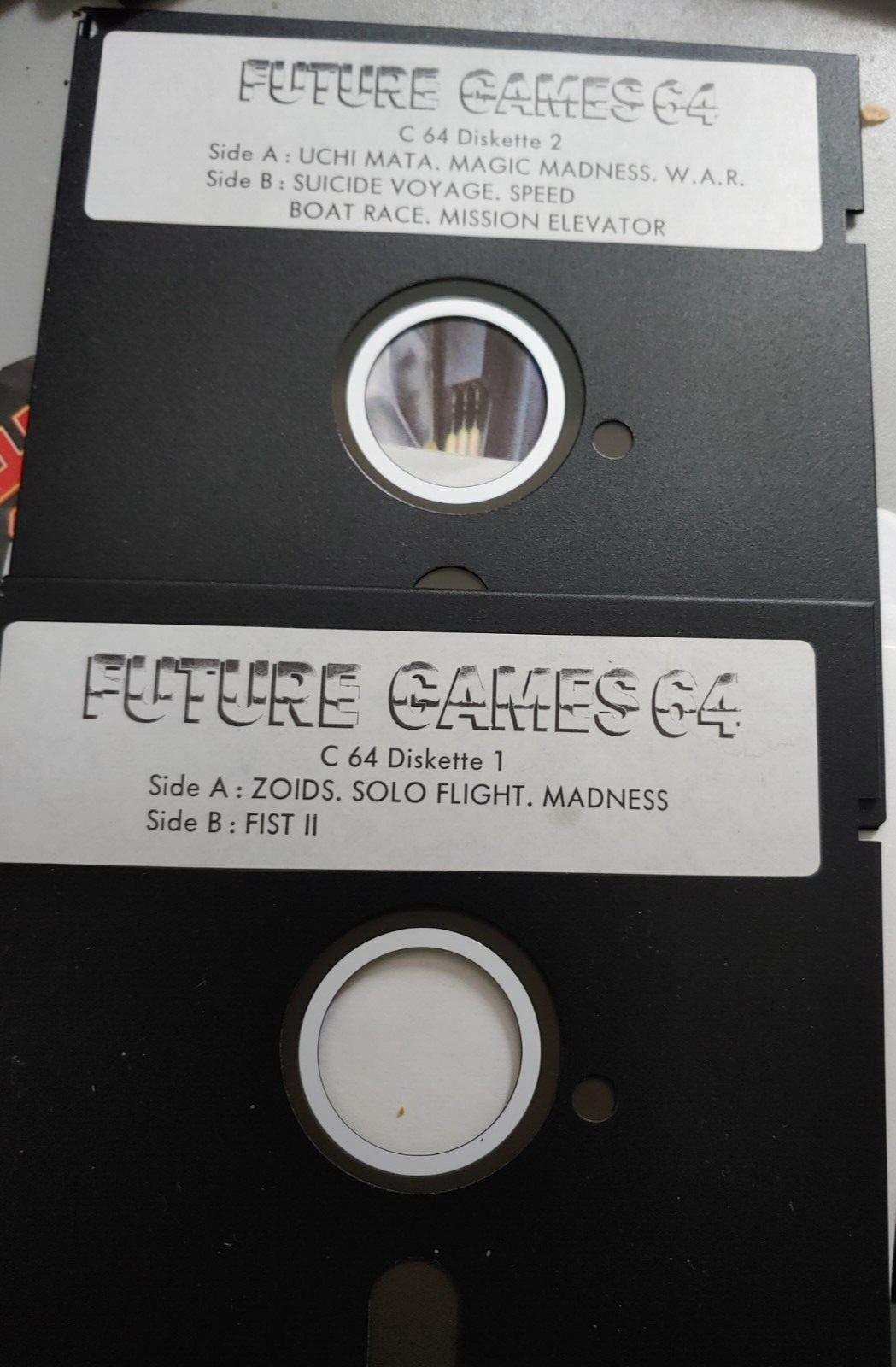 Future Games 64 (1990) Commodore C64 (2 Disketten) classic 8-bit working | eBay