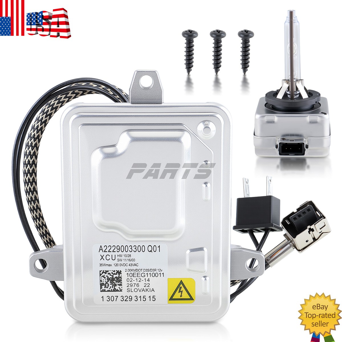 HID Xenon Ballast Control Unit Module For Cadillac DTS Volvo C30 C70 ...