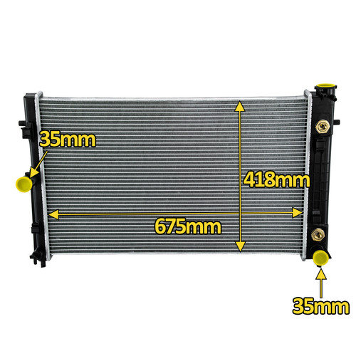 Premium Quality Radiator Fits For HOLDEN Commodore VZ V8 Auto Manual 8/ ...