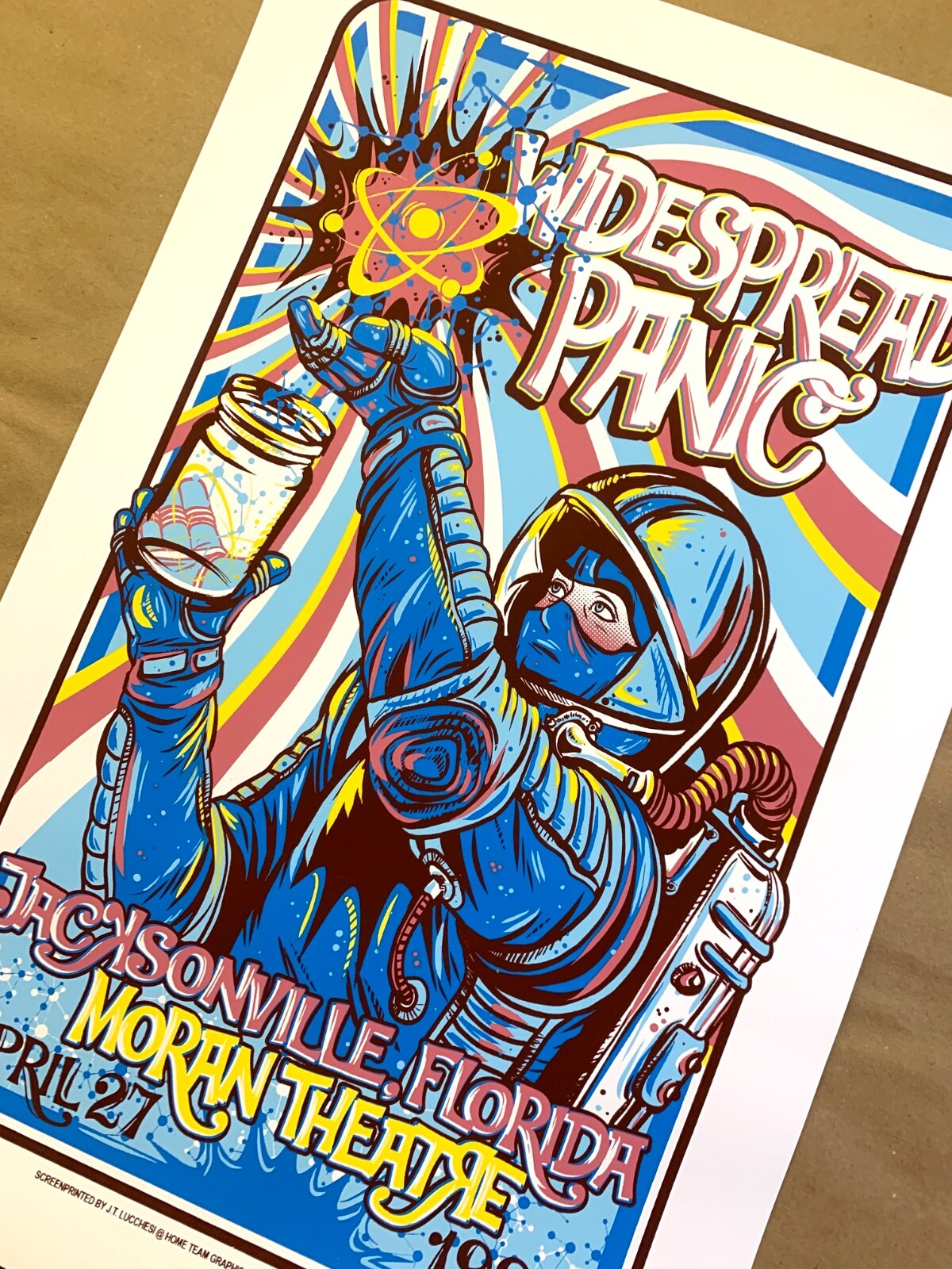 Widespread Panic Jacksonville 1999 Poster Moran Theatre JT Lucchesi Signed #/25 | eBay
