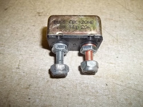 Buss CBC-20HB 12V T11 20A Circuit Breaker Fuse *FREE SHIPPING* | eBay