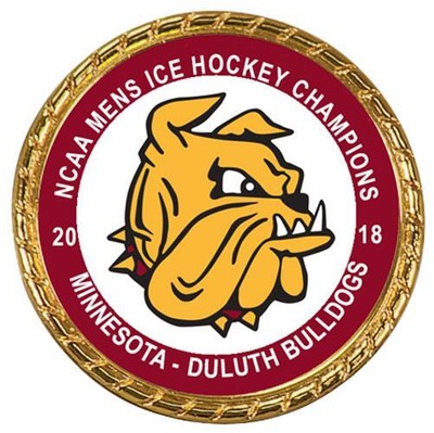 Minnesota-Duluth Bulldogs 2018 NCAA Mens Ice Hockey Championship Coin ...