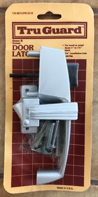 TruGuard Storm & Screen Door Latch 176 867/CPB 541D BRAND NEW FACTORY ...