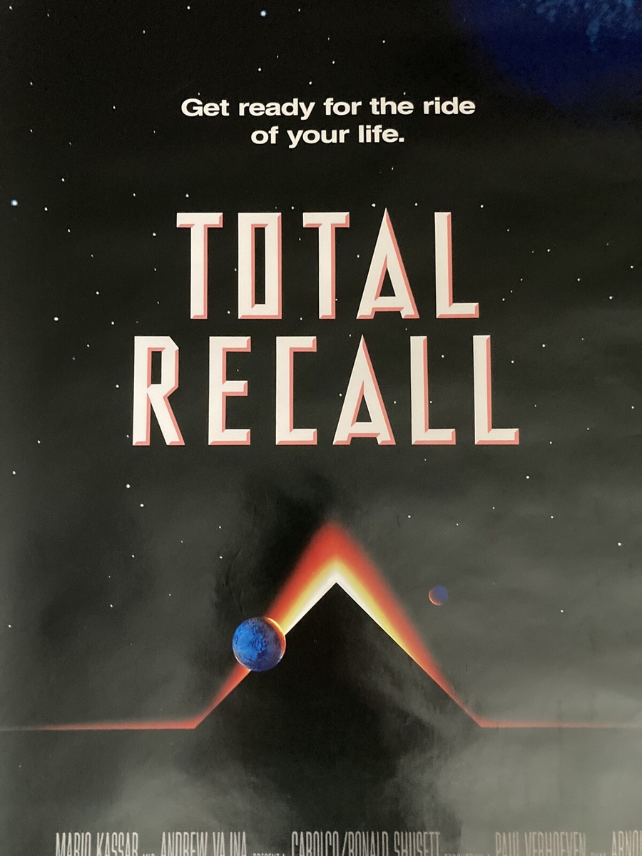 Original Total Recall Movie Poster