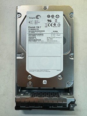 SEAGATE ST3600057SS 9FN066-008 600GB 15K RPM 16MB CACHE 6Gb/s SAS 3.5 ...