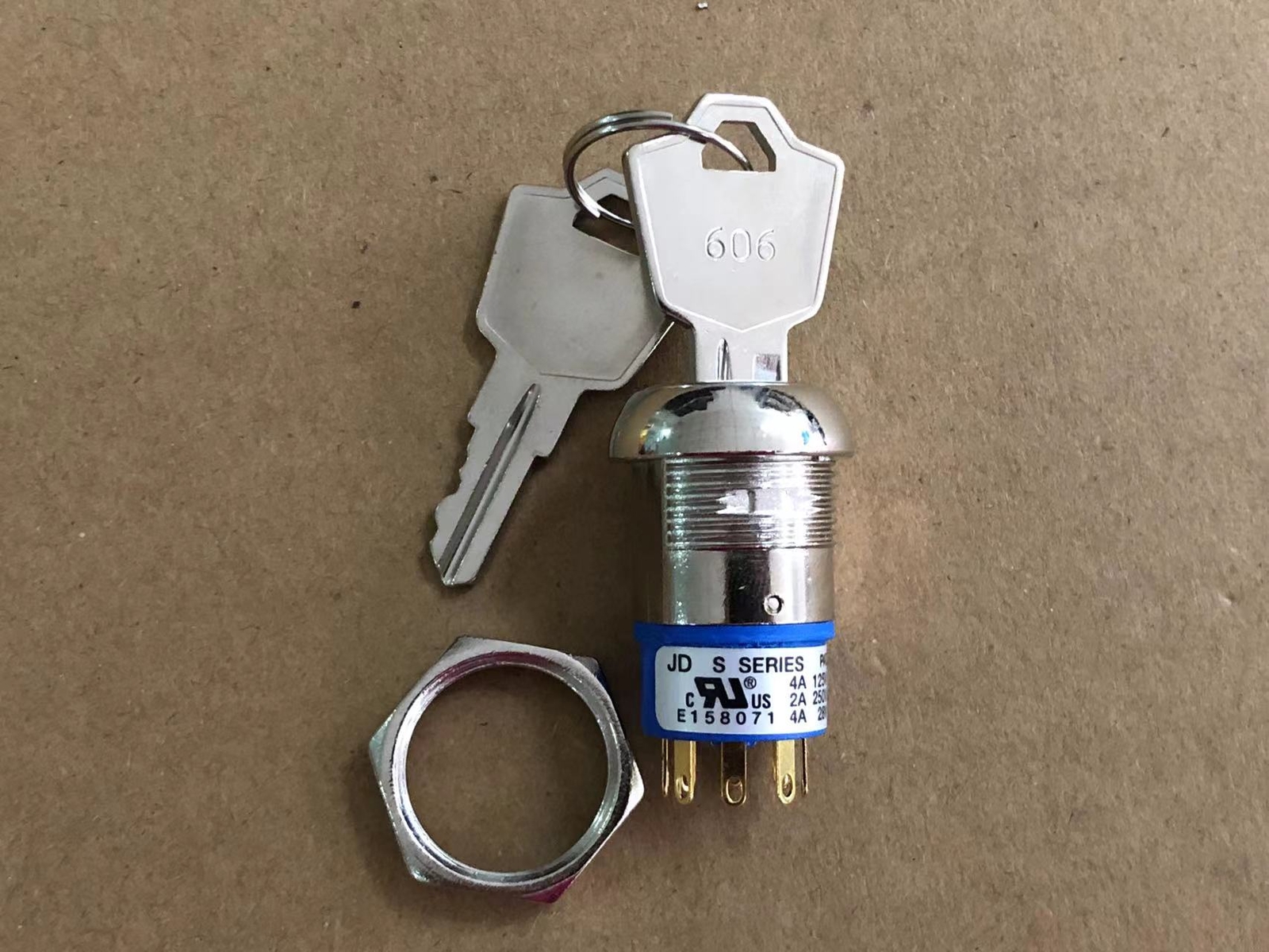 JD Series S Microswitch Key Lock Switch E158071 for sale online | eBay