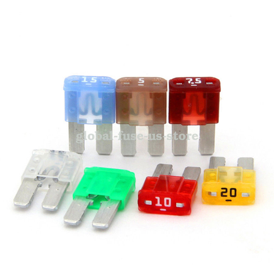 10 Pcs Littelfuse 0297020 Mini Blade Type Automotive Fuse 20 Amp 32VDC ...