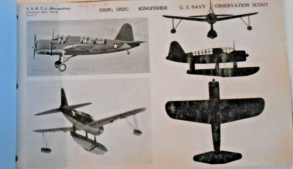 WWII Pictorial Manual: Aircraft and Surfacecraft; U.S.N.T.S ...