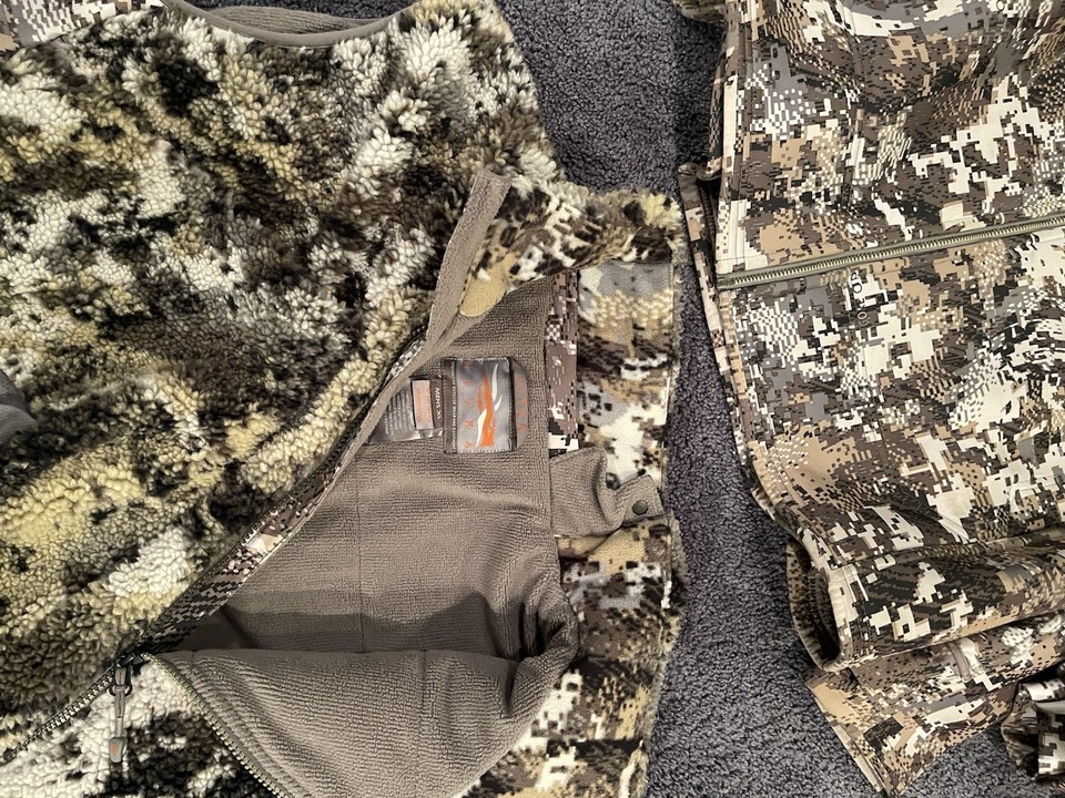 Sitka Elevated II Fanatic Full Set, Coat, Bib and Vest and Bonus ...