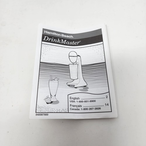 Hamilton Beach 730C DrinkMaster Classic Drink Mixer Original Packaging BRAND NEW | eBay