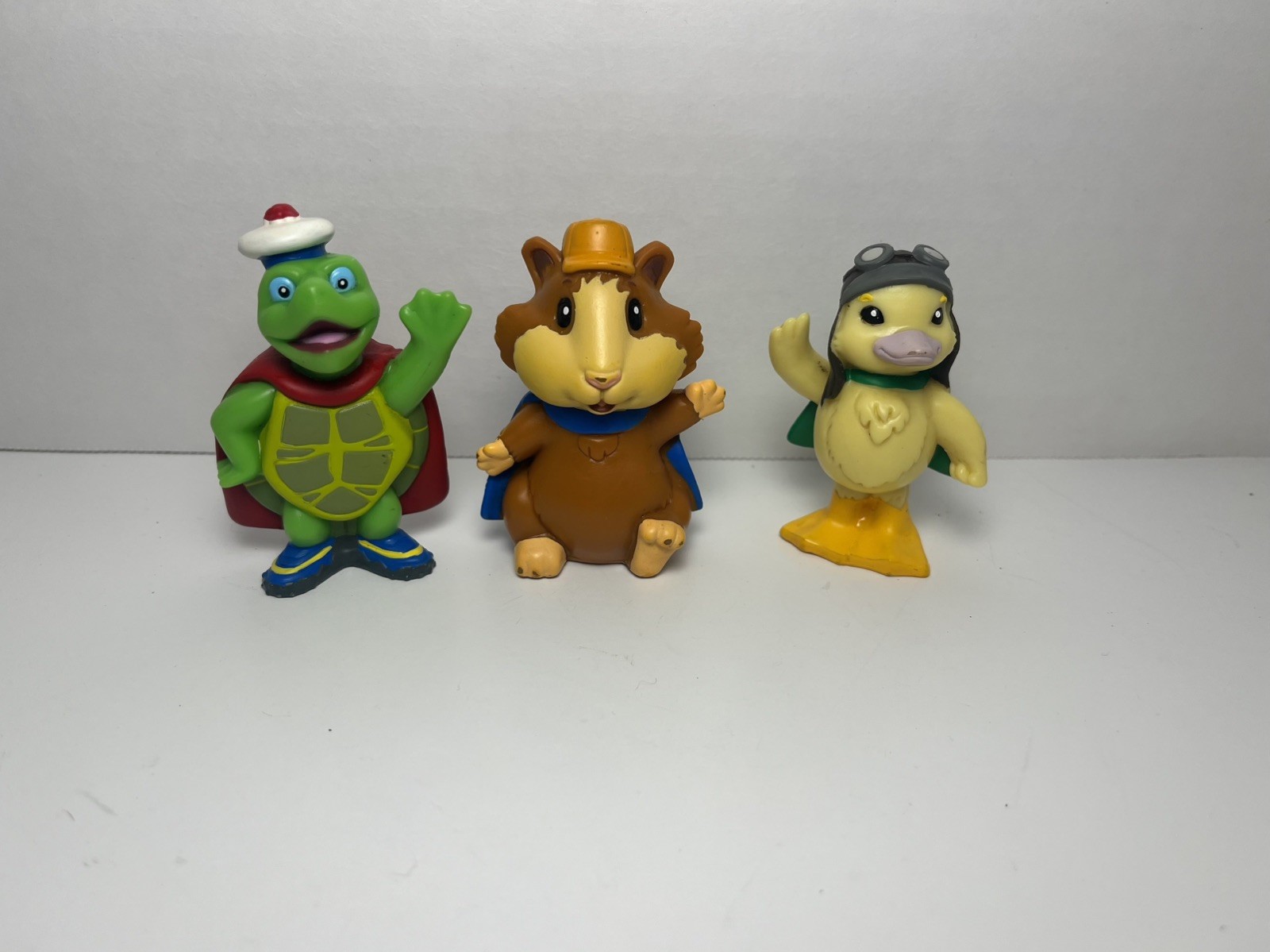 Wonder Pets Figures ~ Tuck ~ Ming Ming ~ Linny Plastic Toys 2007 ...