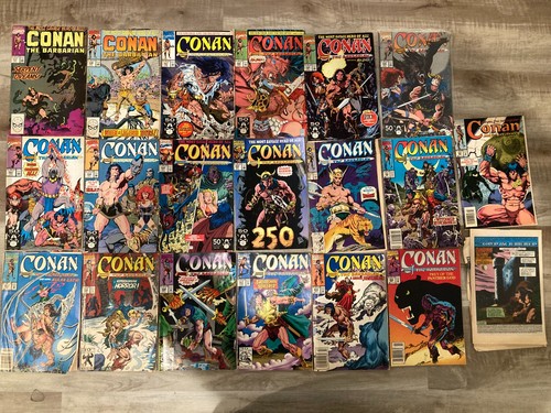 Conan the Barbarian Lot #241 & 242 McFarlane, Jim Lee 237-262 Misc ...