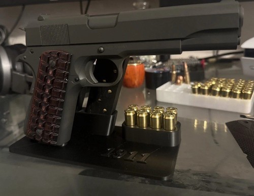 1911 Display Stand black 3d printed 2 mag slot | eBay