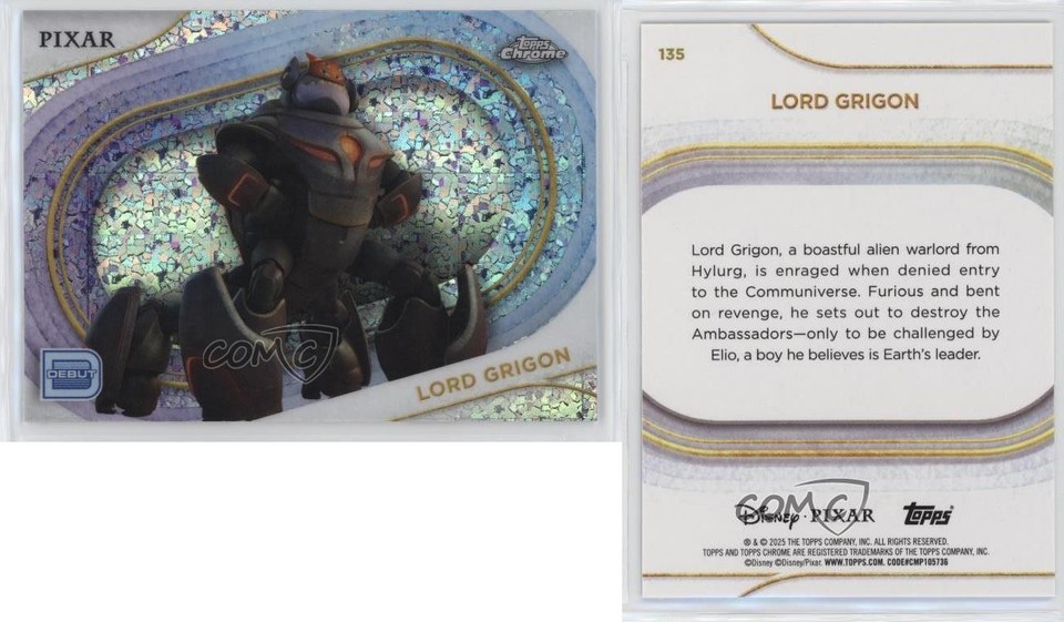 2025 Topps Chrome Disney Mini-Diamond Refractor Lord Grigon #135 0ix9 ...
