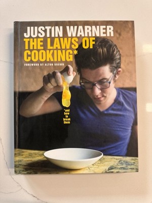 Justin Warner The Laws of Cooking, Hardcover, Cookbook | eBay