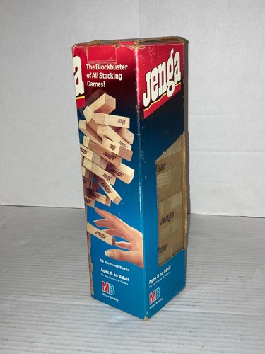 Jenga Game Milton Bradley | eBay