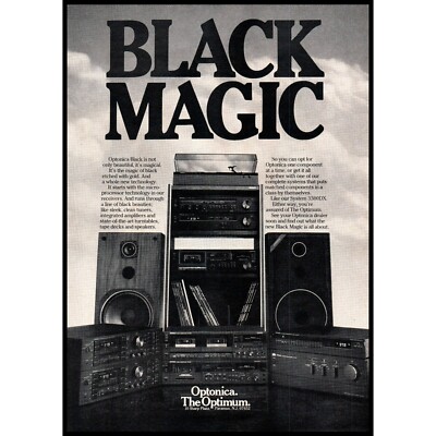 1982 Optonica The Optimum Stereo System Vintage Print Ad Audiophile ...