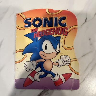 Vintage Sonic the Hedgehog Book Booklet Full Color SEGA 1995 FIRST ...
