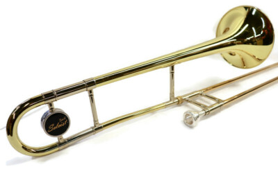 BACH SOLOIST - Brass Slide TROMBONE w/Mouthpiece and Hard Case ...