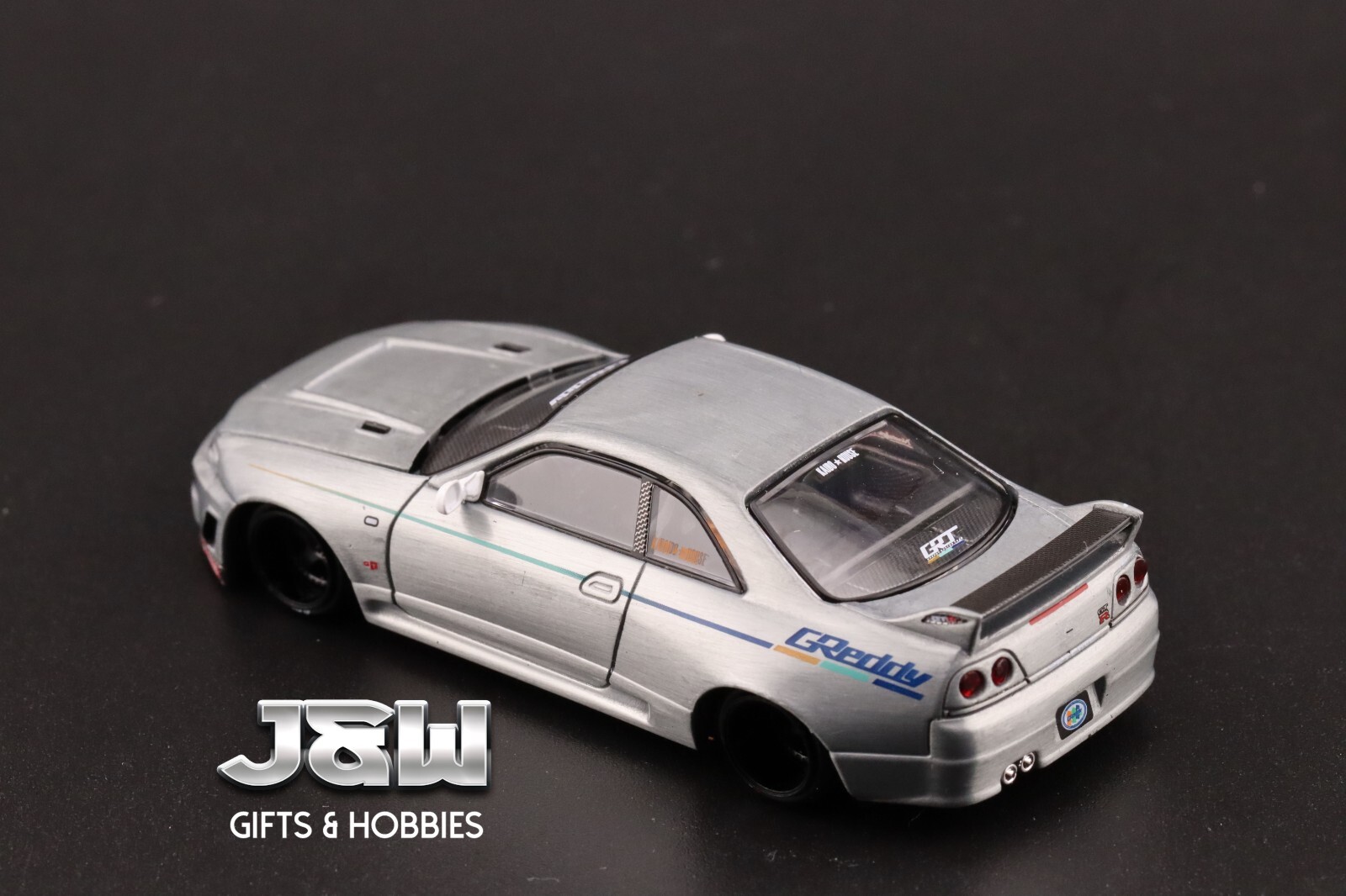Kaido House x Mini GT Nissan GT-R (R33) Greddy GR33 V1 White KHMG113 1/ ...