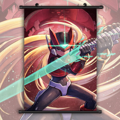 Rockman Megaman HD Canvas Wall Poster Scroll Room Decor | eBay