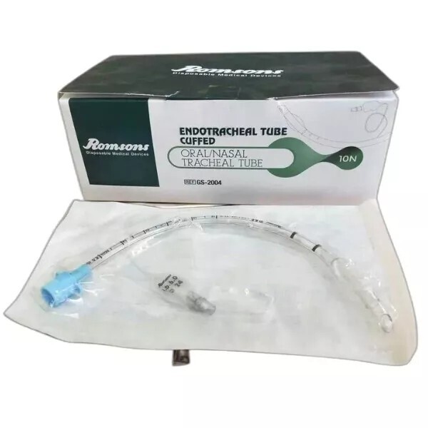 Endotracheal Tube Cuffed ET TUBE Size 6.5mm 7.5mm 8.5 mm Pack of 9 | eBay