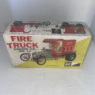 MPC Fire Truck Engine Co. No. 13 Car Model Kit | eBay