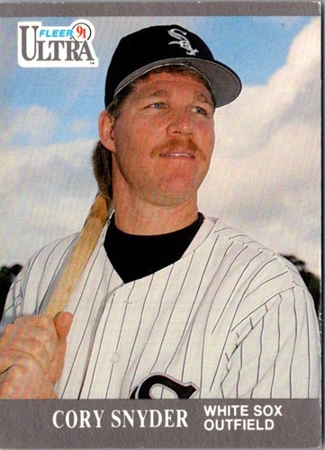 1991 Ultra Cory Snyder #83 Chicago White Sox Baseball Card | eBay