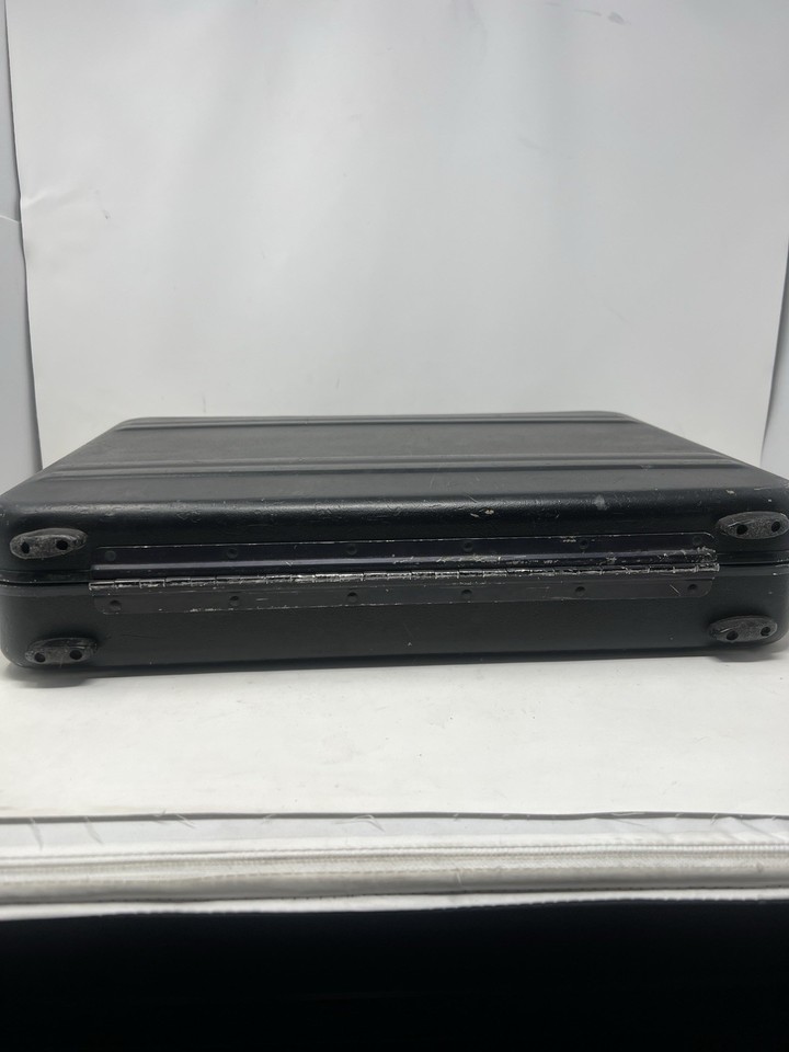 ZERO HALLIBURTON Attache Case Briefcase BLACK | eBay