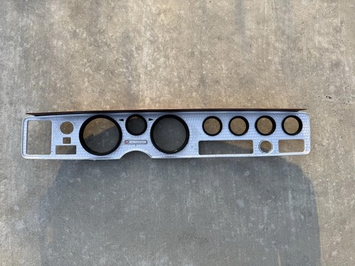 70-81 Firebird Trans Am Spun Aluminum Dash Bezel Trim Original GM with ...